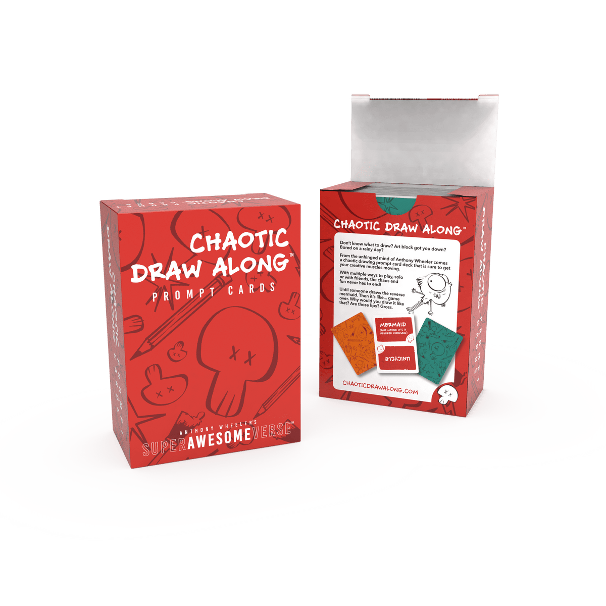 Chaotic Draw Along - Prompt Card Deck